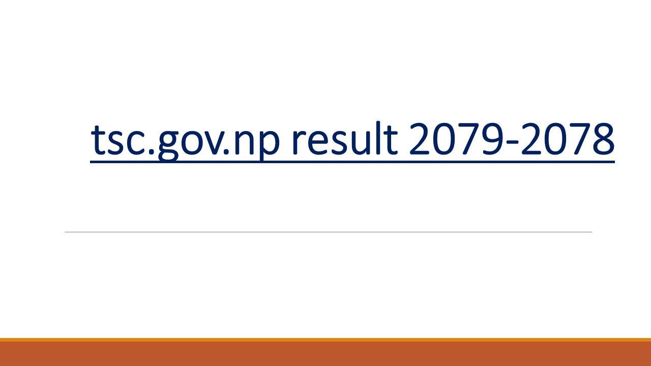 tsc.gov.np result 2079-2078 How to Check Teacher Service Commission ...