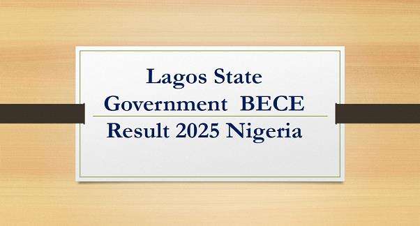 Lagos State Nigeria BECE Result 2025 Basic Education Certificate Exam ...